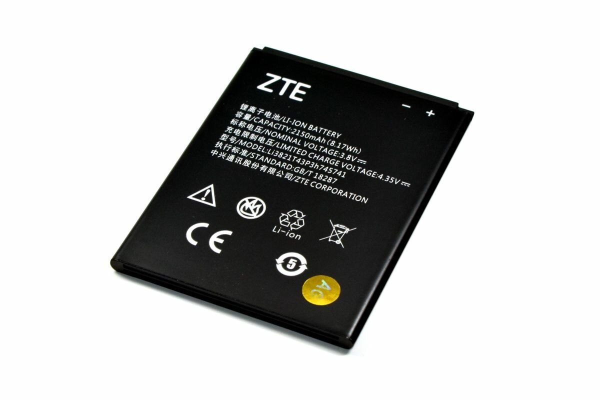 Аккумулятор для ZTE Li3821T43P3h745741/Blade L5 Plus 2150 мАч