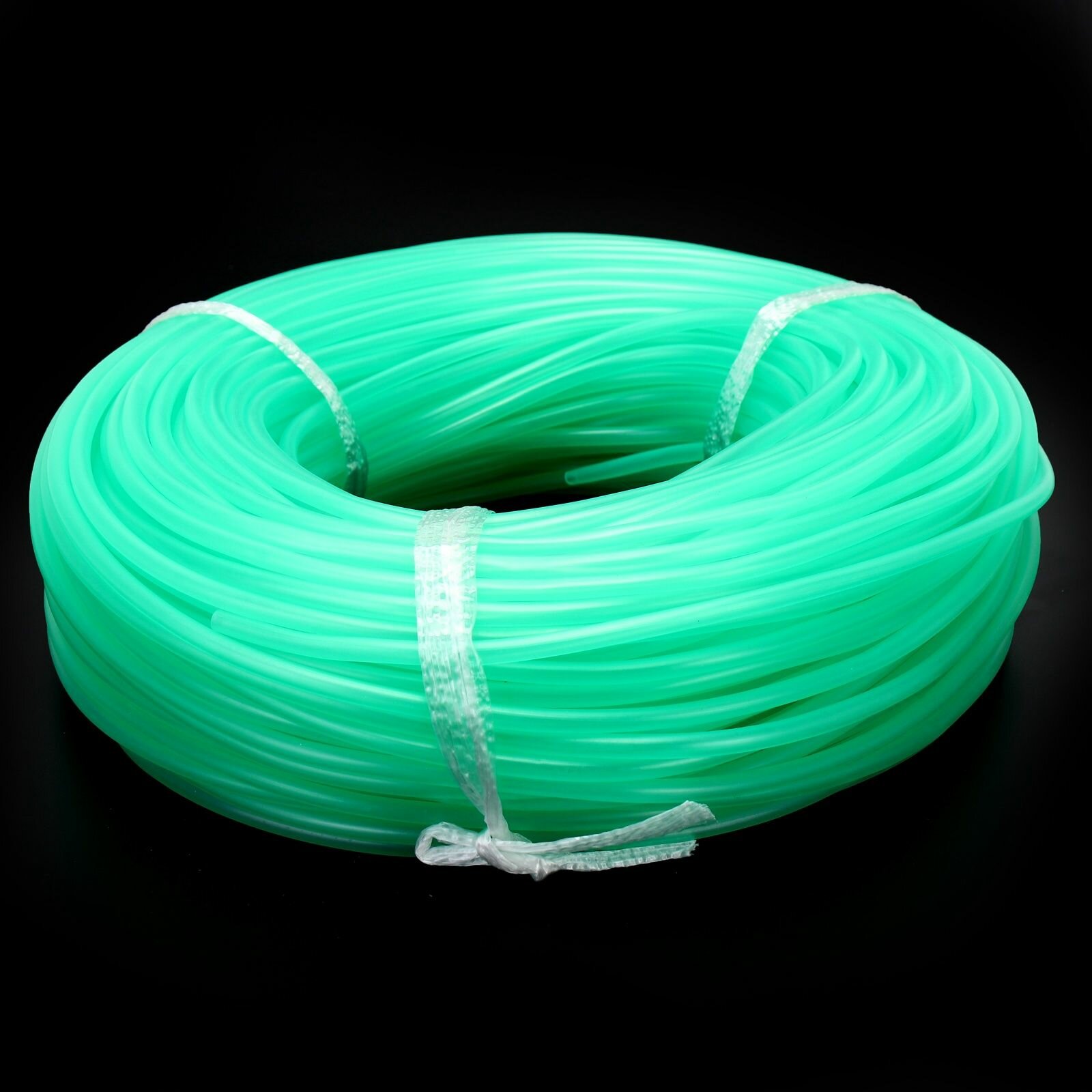 Шланг аквариумный, силиконовый, длина 75 м, 4 мм, зелёный