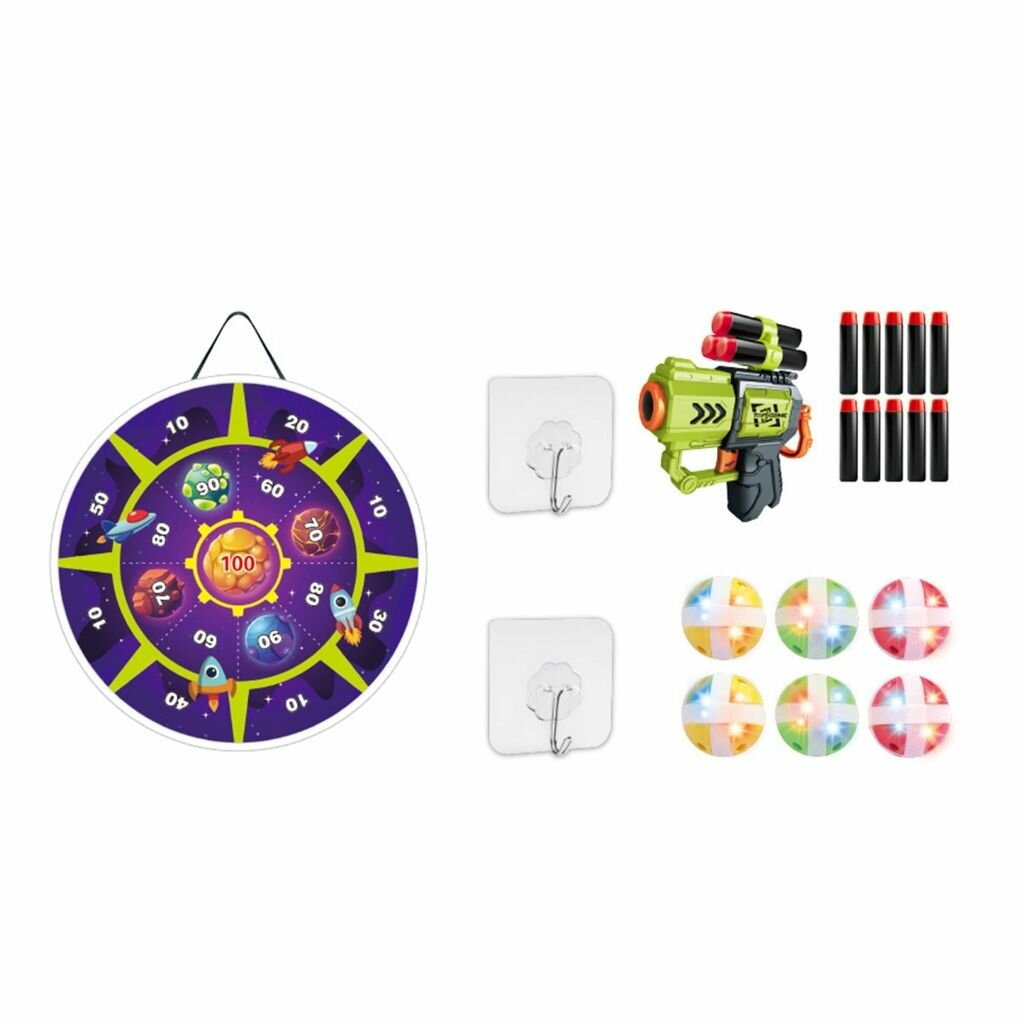 Набор детских досок для игры в дартс в помещении на открытом воздухе, доска для игры в дартс с подсветкой