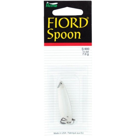 Блесна Acme FIORD SPOON 1/4 oz. NIckel