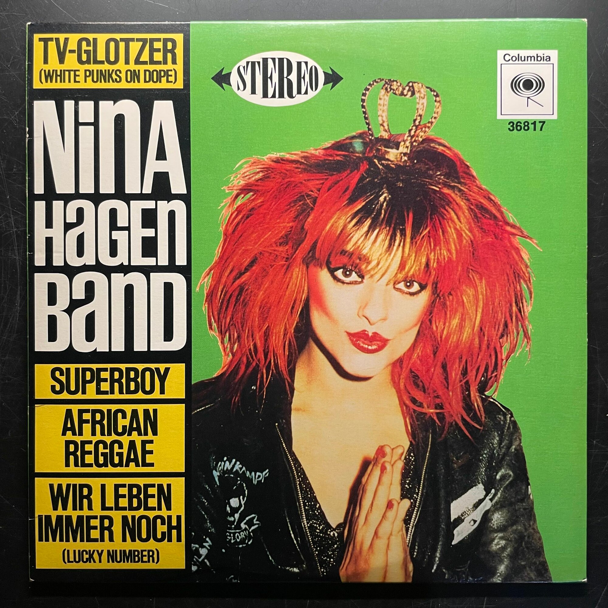 Виниловая пластинка Nina Hagen Band - Nina Hagen Band (США 1980г.) 10"