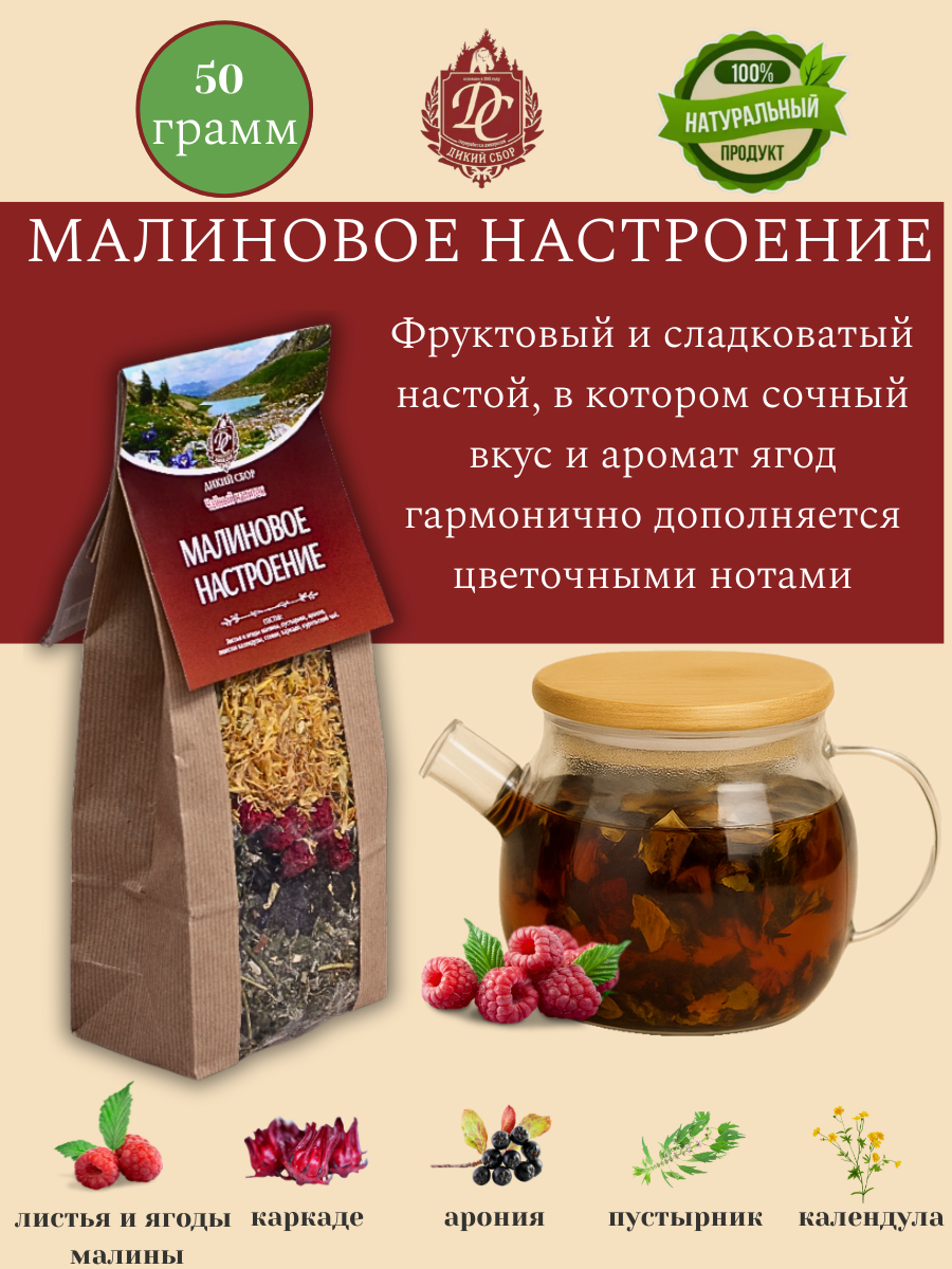 Чай "Малиновое настроение"