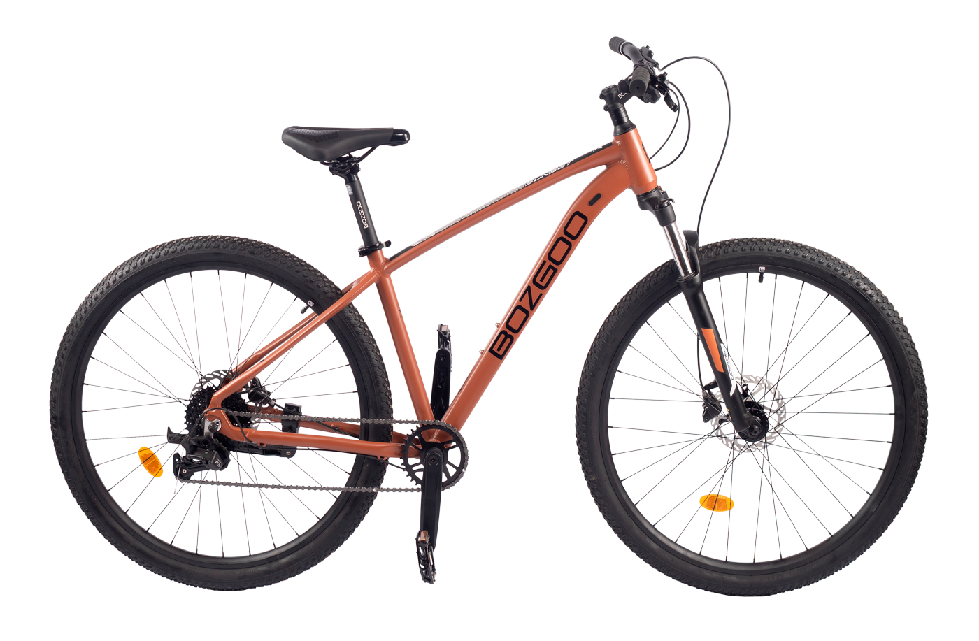 Велосипед BozGoo Sunset 27,5 HD (TERRACOTTA/BLACK) рама 19"