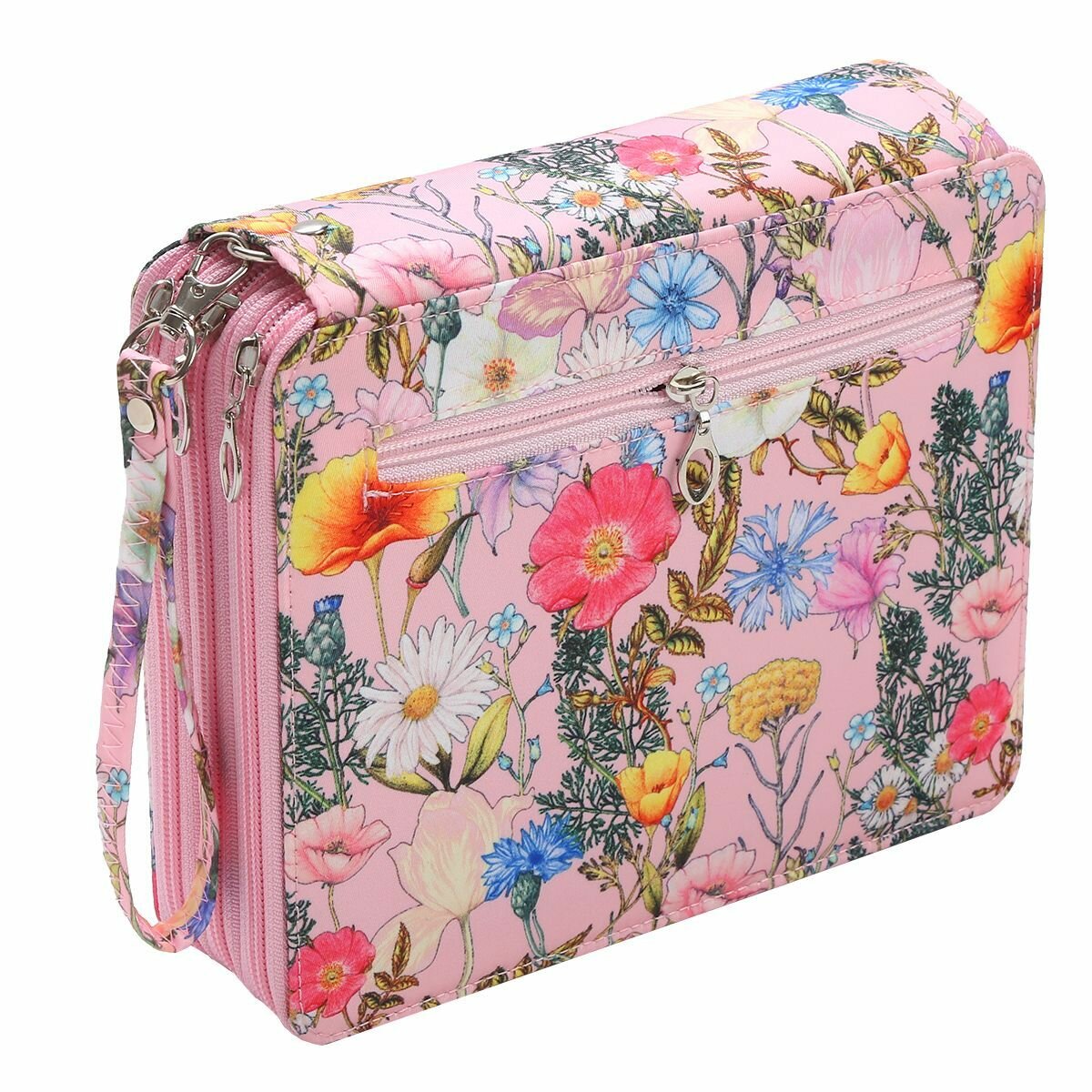 Эстетический школьный пенал DIANNY с 120 слотами для девочек Сумка-органайзер для канцелярских принадлежностей с 3-слойной молнией пеналы