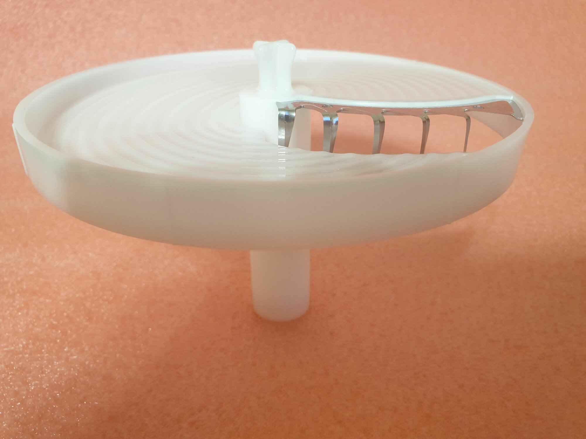 Круглая вставка для нарезки ломтиком типа французское фри в чашу braun fp 1500ml BR07051020