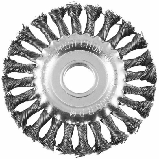 Щетка-крацовка дисковая Ремоколор крученная проволока, диаметр 200мм 45-2-720