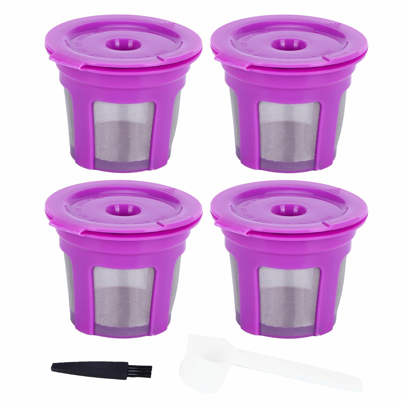 Набор ложек для кофейных капсул, многоразовый фильтр для приготовления кофе, чашка для KEURIG 2,0, 1,04 шт.