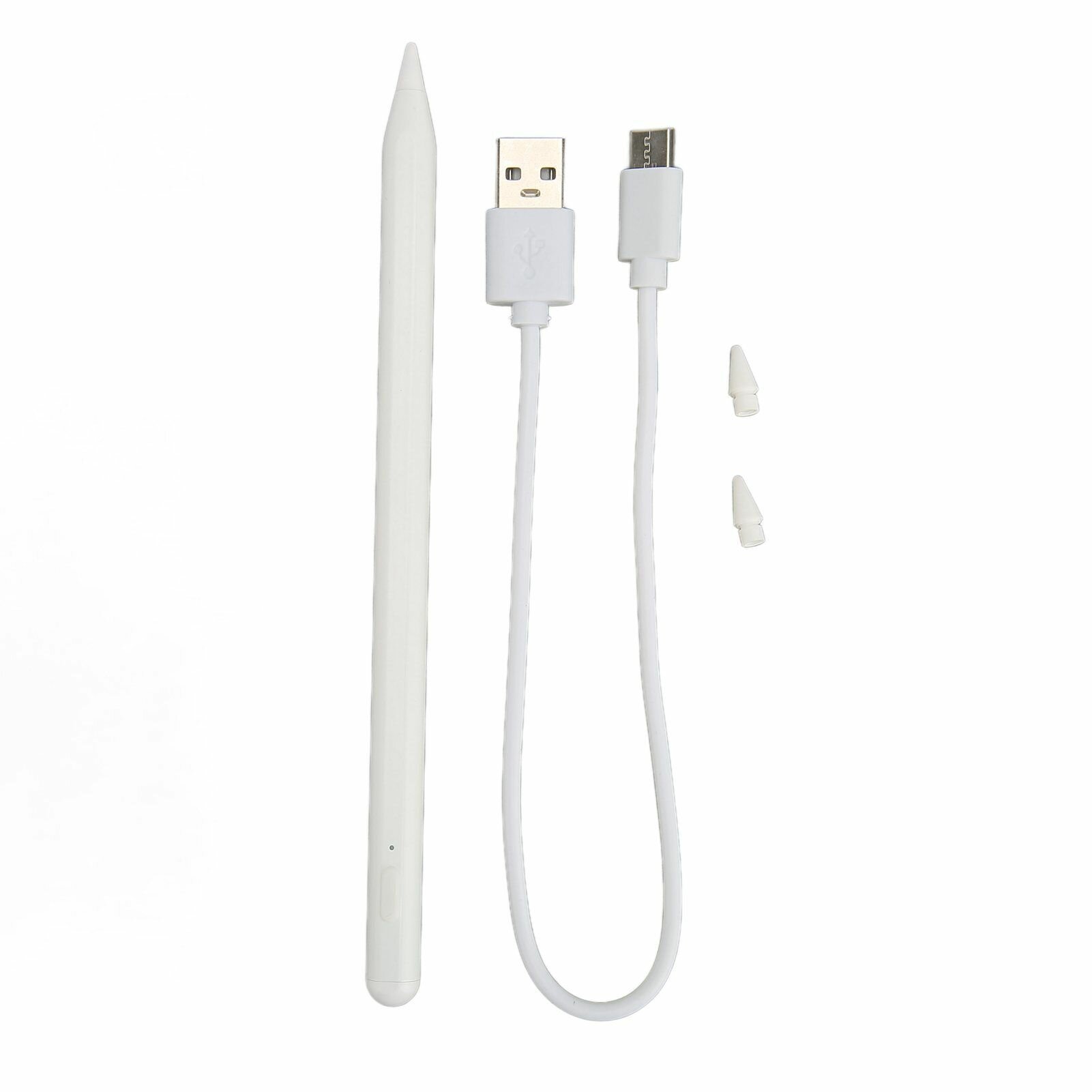 Стилус для планшета с магнитной адсорбцией, дисплей с питанием в режиме реального времени, матовая ручка для сенсорного экрана с 2 сменными наконечниками