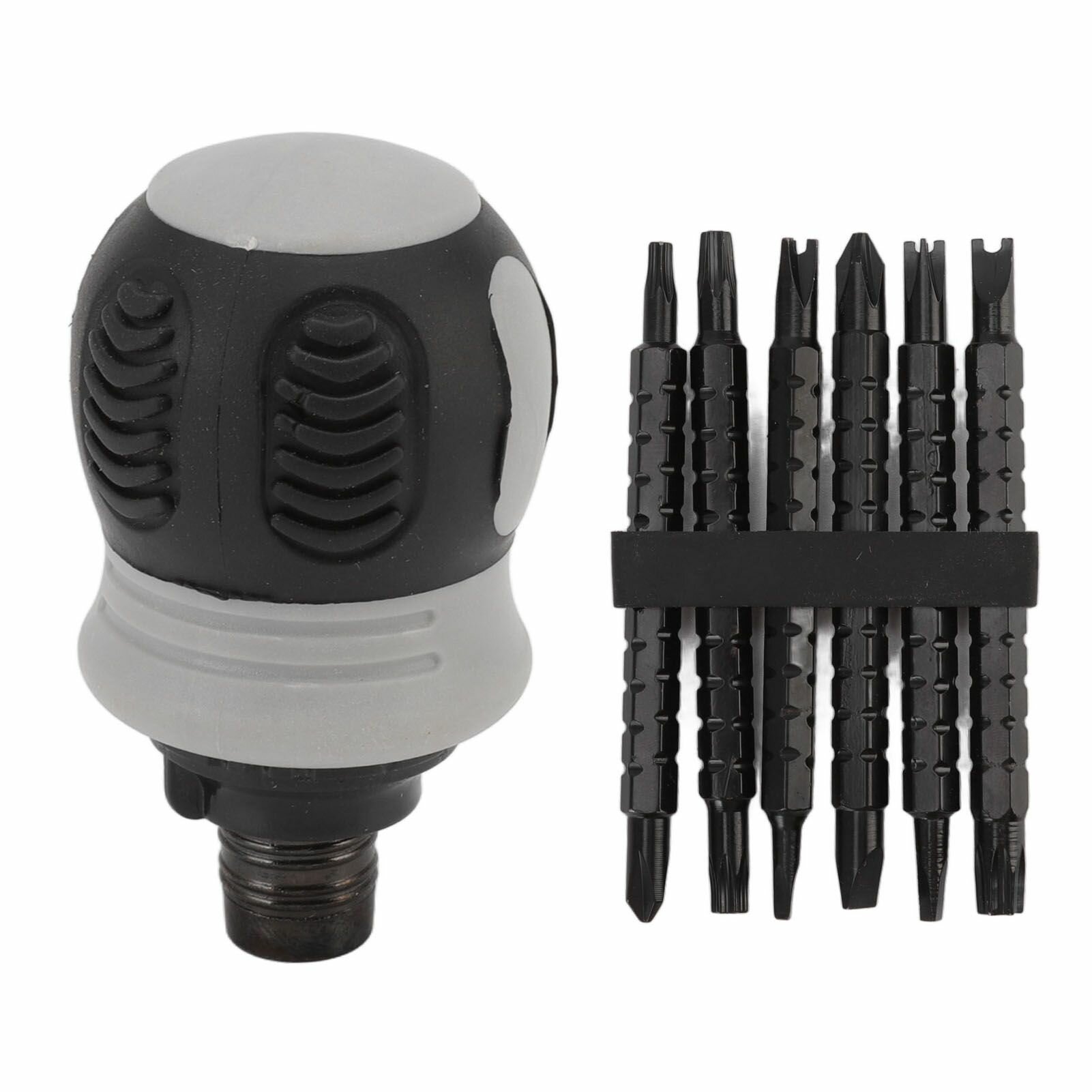 Набор бит для мини-отвертки, 13 в 1, телескопическая ручка, 6 насадок,