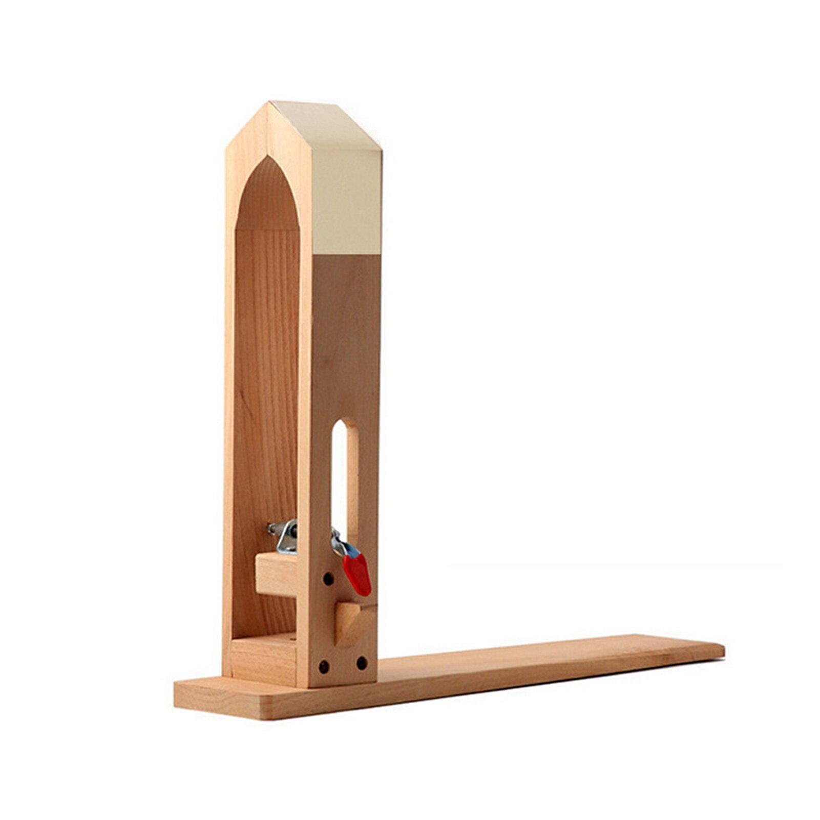 Деревянный зажим для ручного шитья кожи DIY Leathercraft