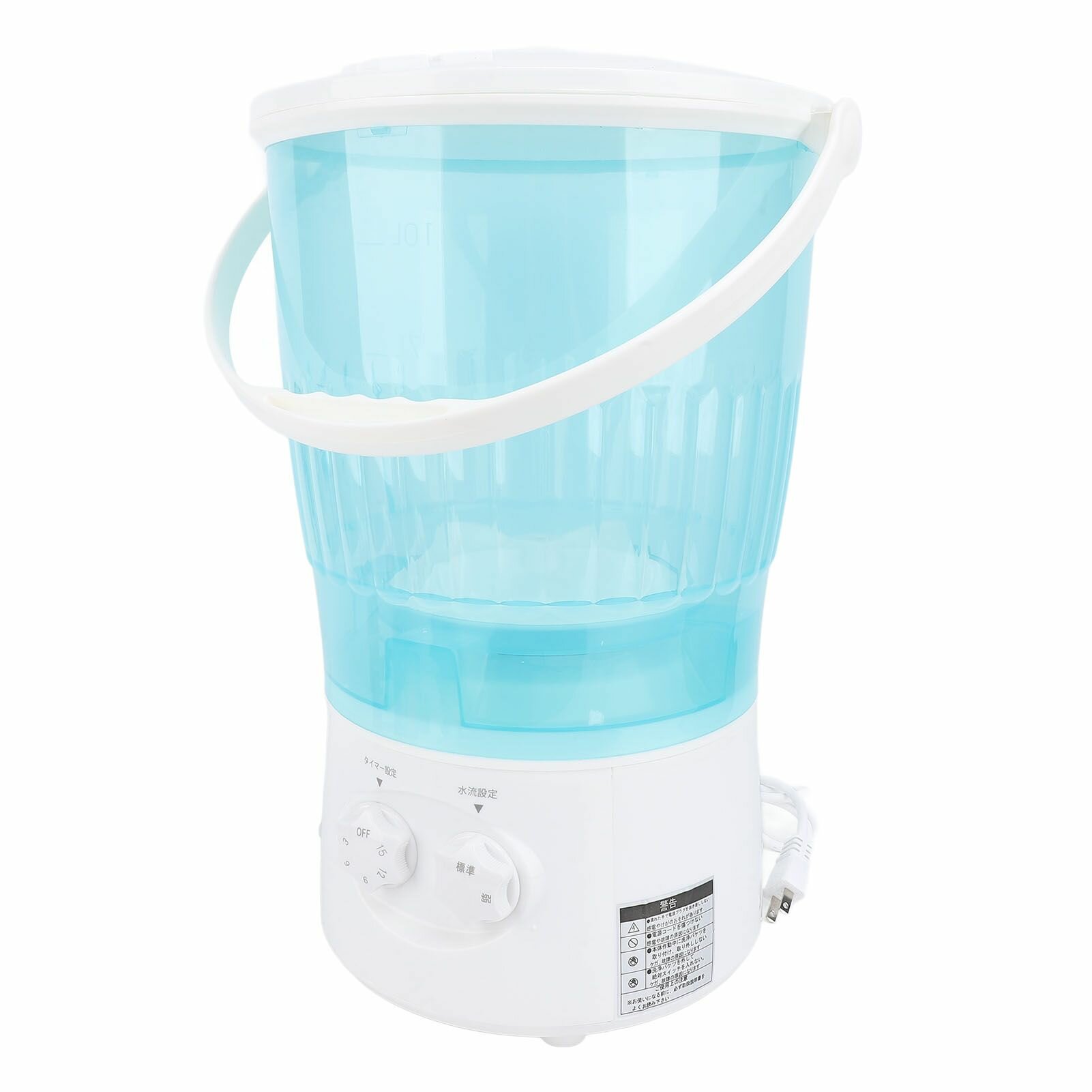 Портативная стиральная машина 85W с таймером, объем 10L, автоматическая мини-стиралка для квартир, общежитий и путешествий