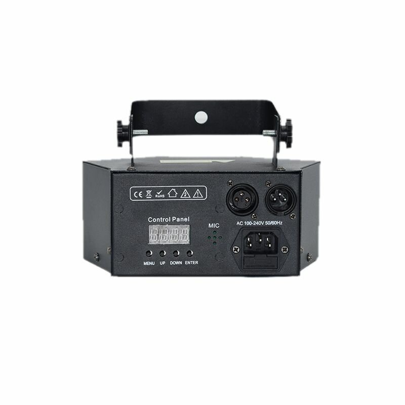 Лазерный проектор / светомузыка Party Light DMX-512 (RGB лазер, стробоскоп, LED, ультрафиолет)