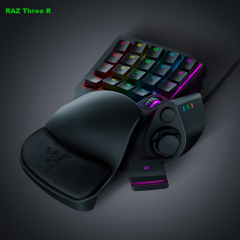 Механическая клавиатура для одной руки Razer Talon V2, черная, для левой руки