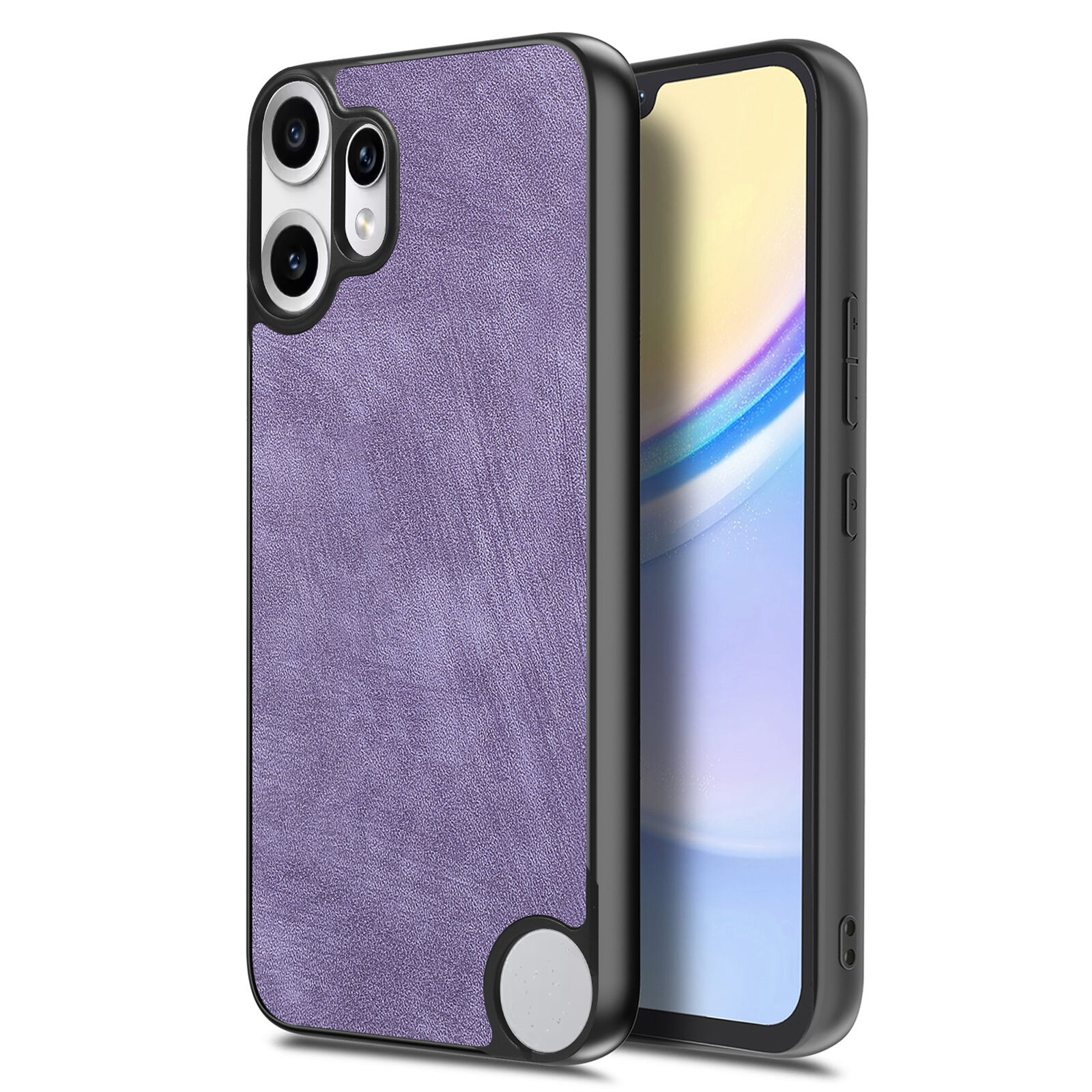 Чехол для Nothing CMF Phone 2 Pro, глянцевая поверхность, пластик, защита камеры, ударопрочный, Nothing, Nothing CMF Phone 2 Pro, чехол-кардиомонитор, purple