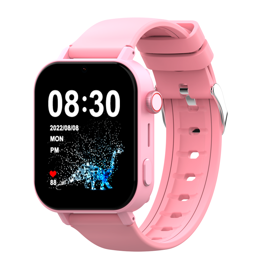 Детские умные часы Smart Baby Watch Wonlex KT36 GPS, WiFi, камера, 4G розовый (водонепроницаемые)