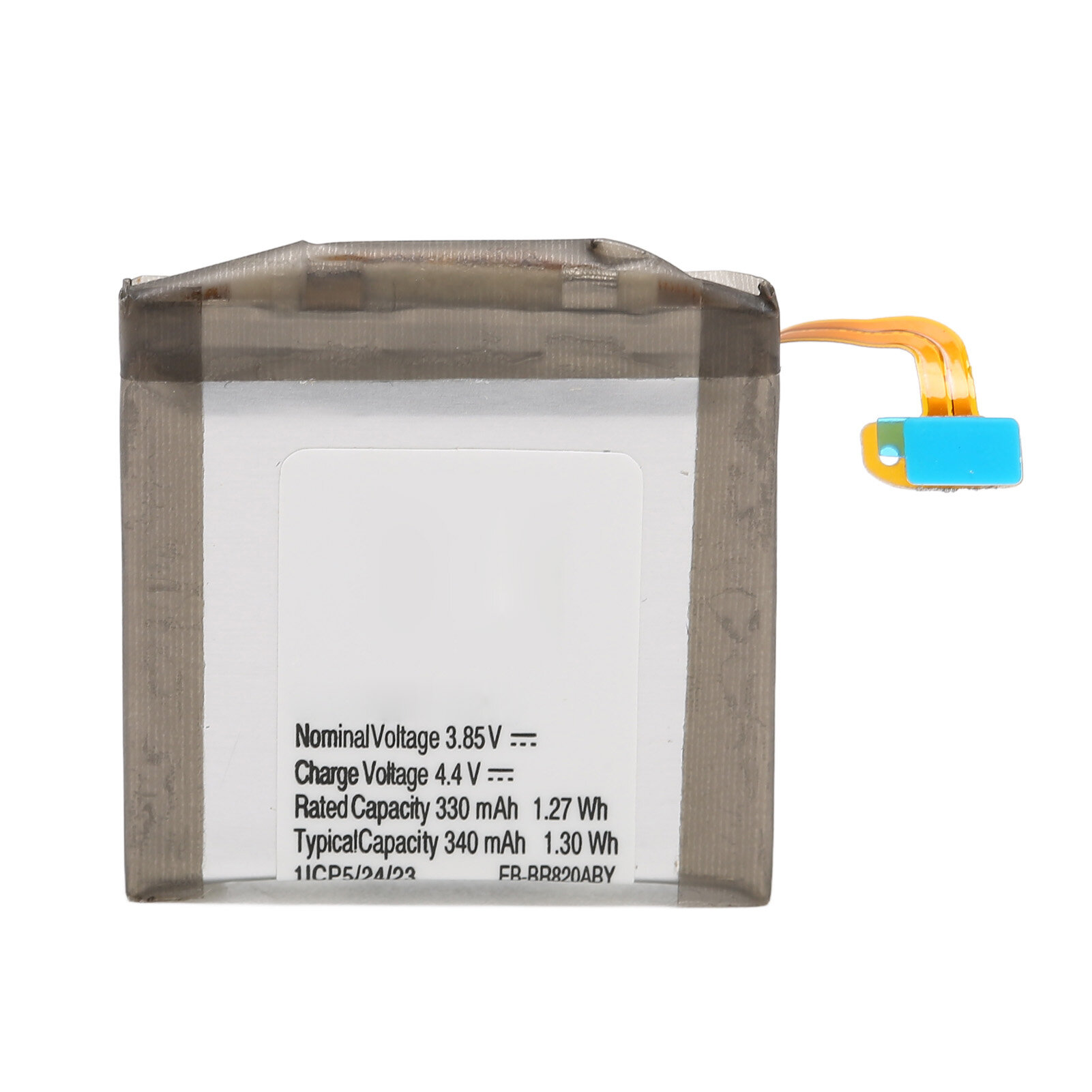 Сменный аккумулятор для умных часов Galaxy Watch 330 мАч 3,85 В литий-ионный аккумулятор 1,27 Вт ч B BR820ABY совместимый