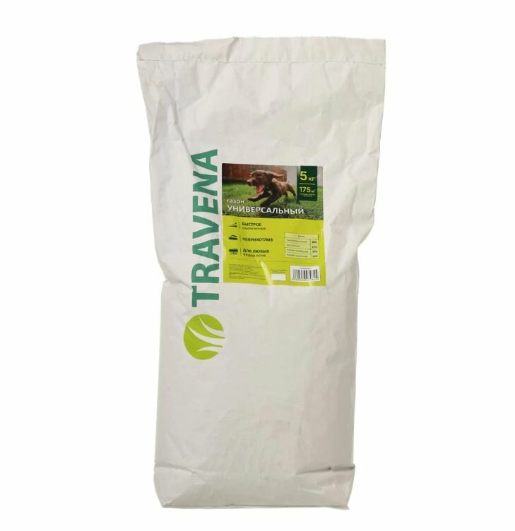 Семена газонной травы Универсальный газон TRAVENA 5 кг