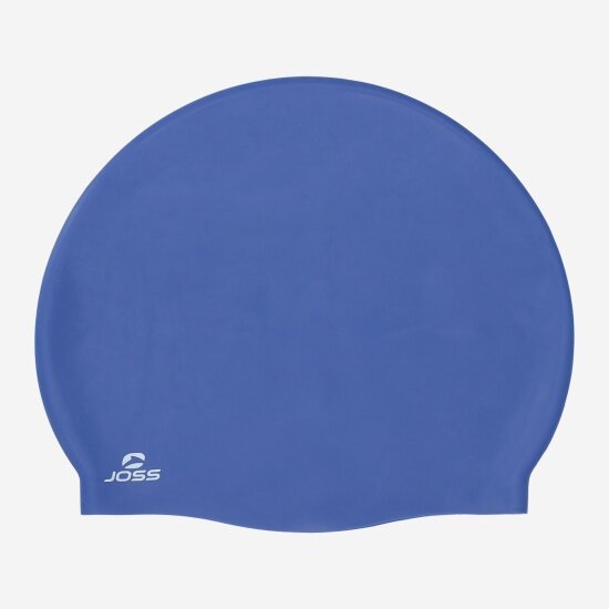 Шапочка для плавания Joss силиконовая синий, one size, 102145JSS-M3