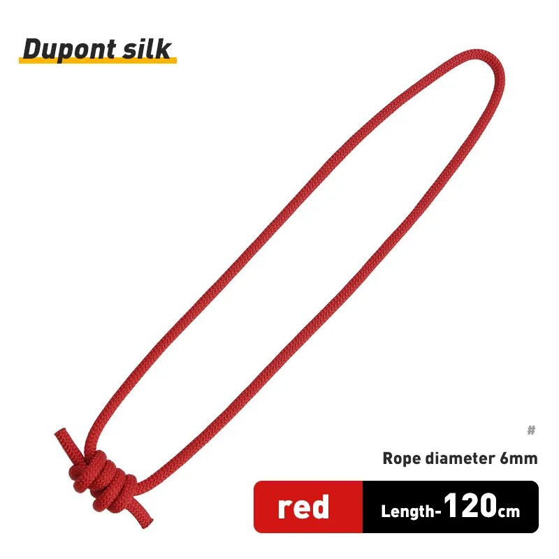 Xinda Outdoor 6 мм веревка для скалолазания Красный, Nylon Red