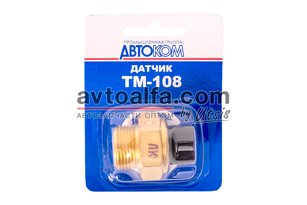 Датчик температуры ТМ-108 охлаждающей жидкости ВАЗ 2103, 06, 07 (t 92-87)