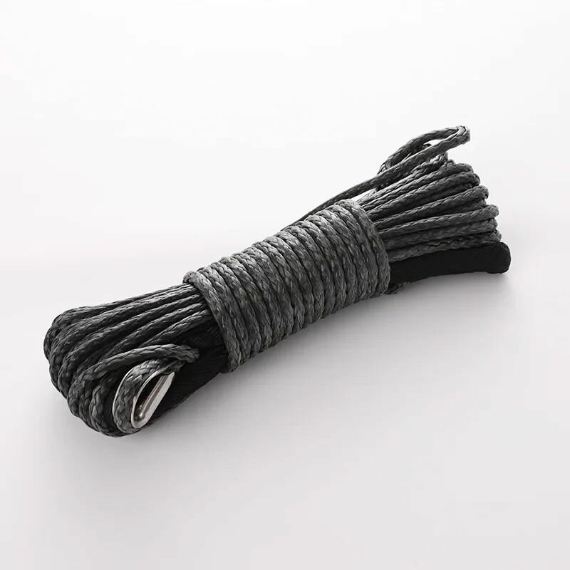 Forbell трос для лебёдки 6 мм 15 м, синтетический, для ATV/UTV и внедорожников