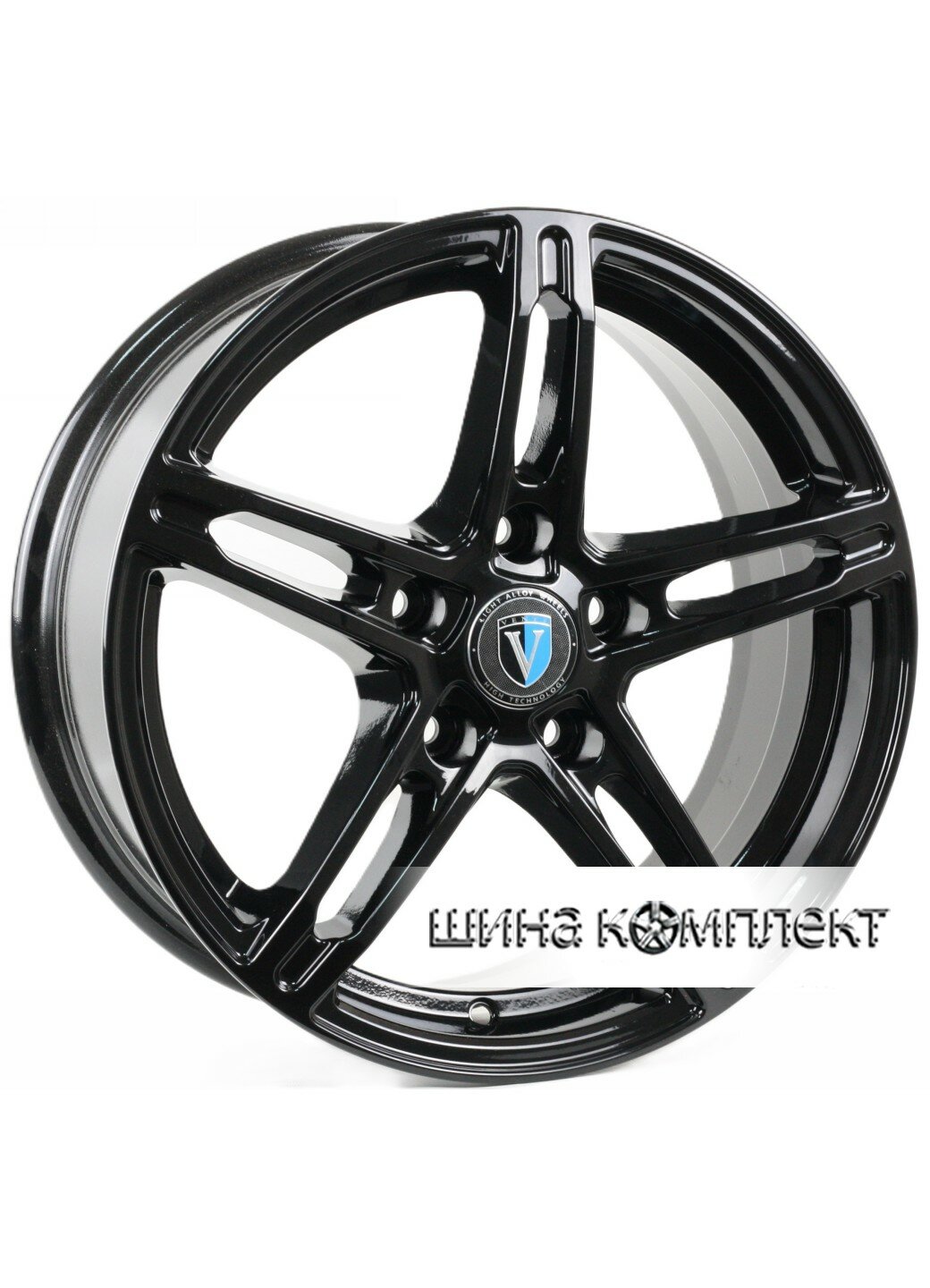 Колесный диск Venti 1618 6,5x16 5x114,3 ET33 60,1 BL литой для автомобиля