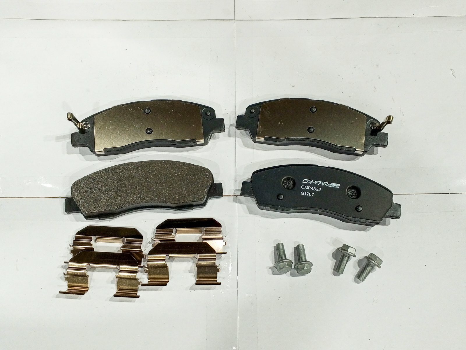 Колодки тормозные задние ГАЗель Next (4,6 т, дв. Cummins) CMP4322