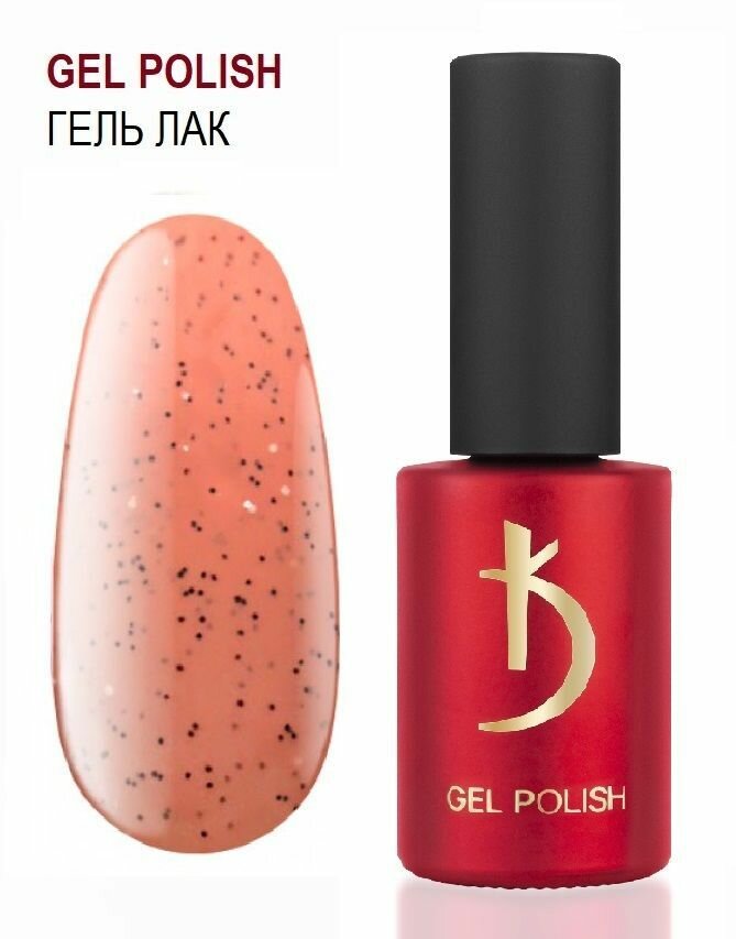 Гель лак Kodi professional 07AS (7мл.), коллекция "Art Sprinkle"