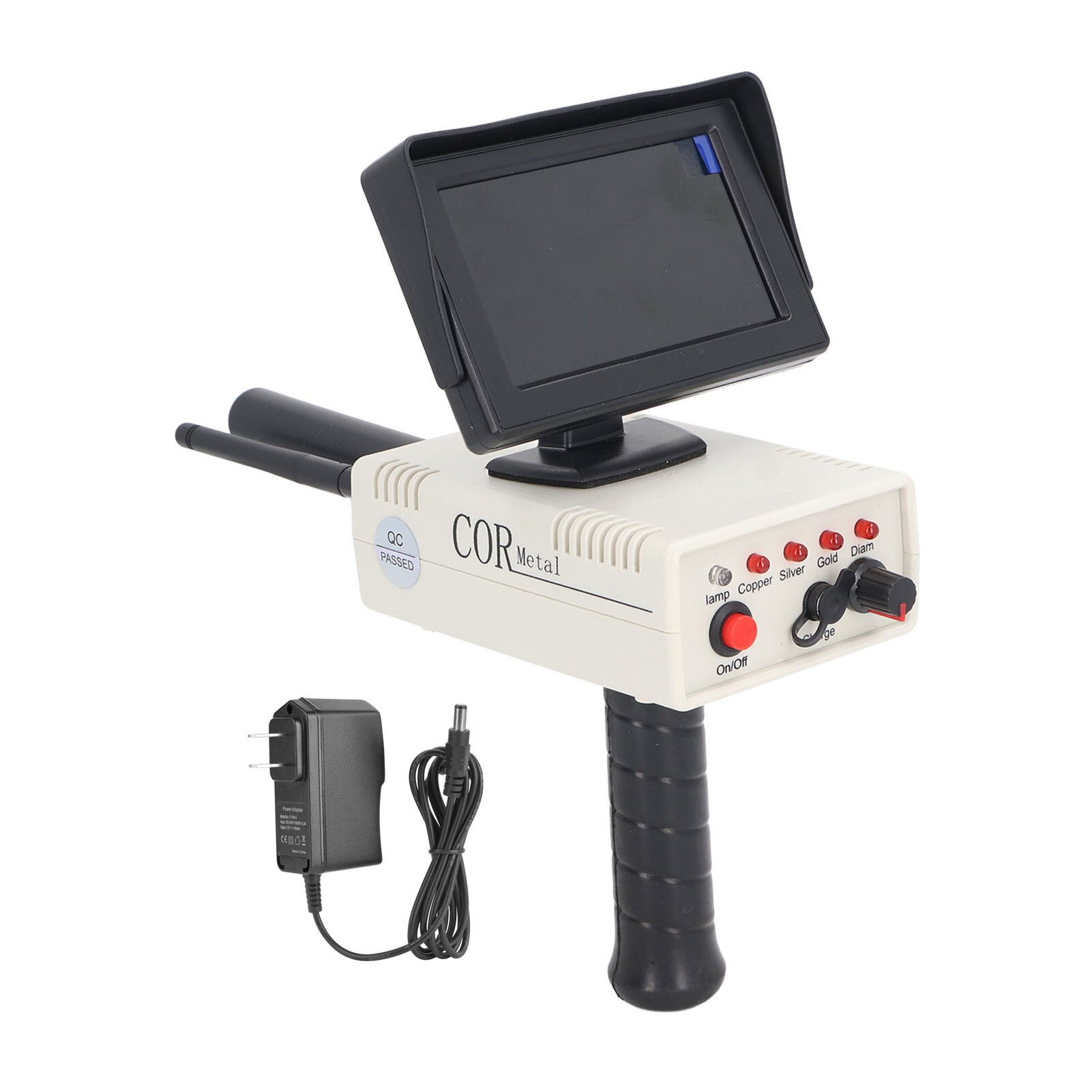 Металлоискатель с цветным ЖК-дисплеем, ночным видением и дистанционным управлением, глубиномер 25 м для поиска золота, серебра и меди.