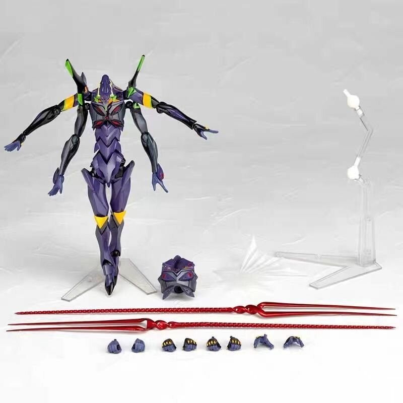 Евангелион экшн фигурки/ EVANGELION-13 фигурка,19CM, toyking -jua
