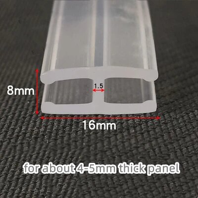 Резиновые уплотнители H-образной формы like the pic, 3 Meters