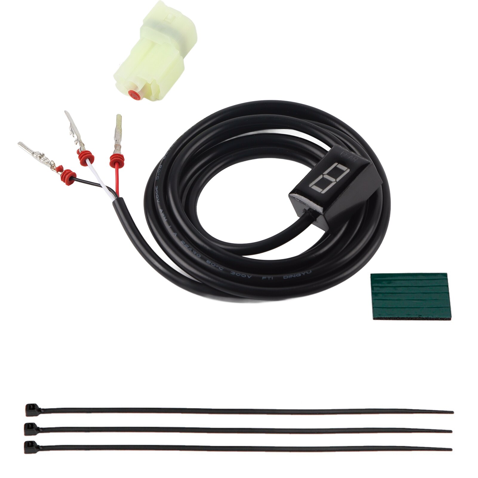 Индикатор передачи мотоцикла, Дисплей Спидометра, Цифровые Датчики Рычага переключения передач для Kawasaki (# Зеленый)