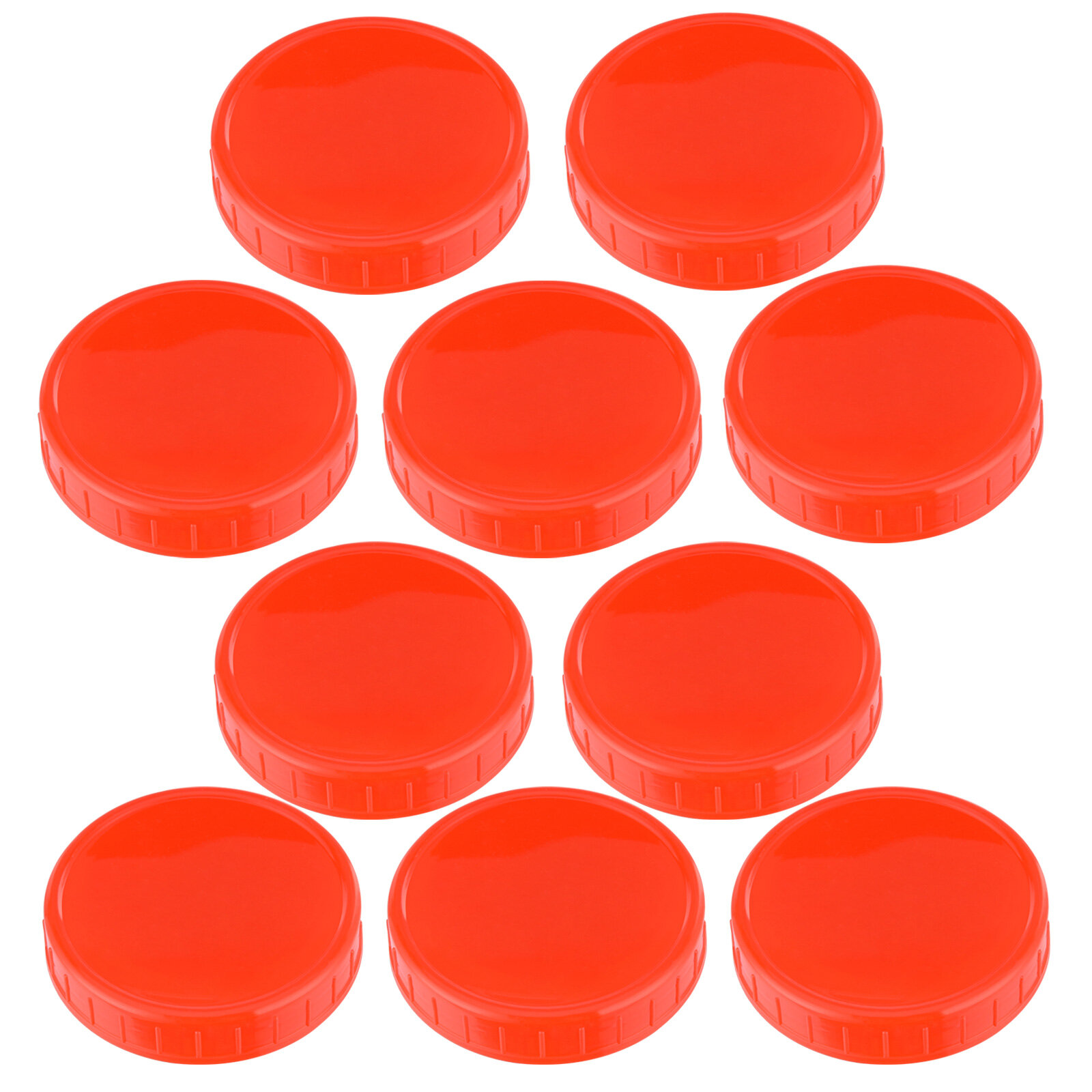10 шт. крышки для банок шириной 70 мм, полипропиленовая пластиковая банка для консервирования сухих жидких продуктов питания