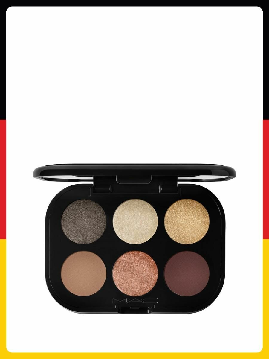 Тени для век MAC Connect In Colour Eyeshadow Palette x6 Signature Move, 6.25 г
