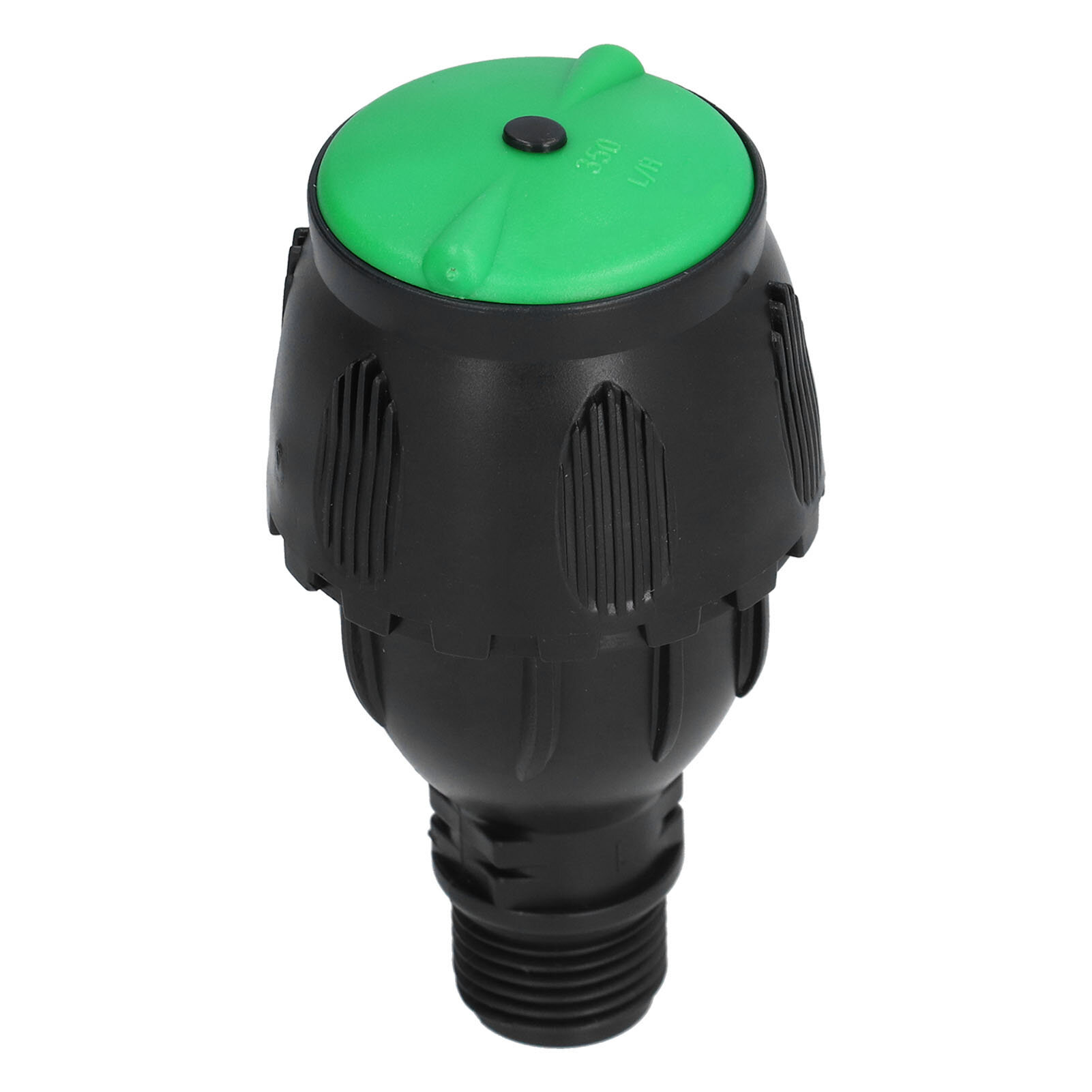 Разбрызгиватель воды 1/2 дюйма, внешняя резьба, вращающаяся на 360 градусов насадка, автоматический опрыскиватель для полива, сельскохозяйственный зеленый (350 л/ч)