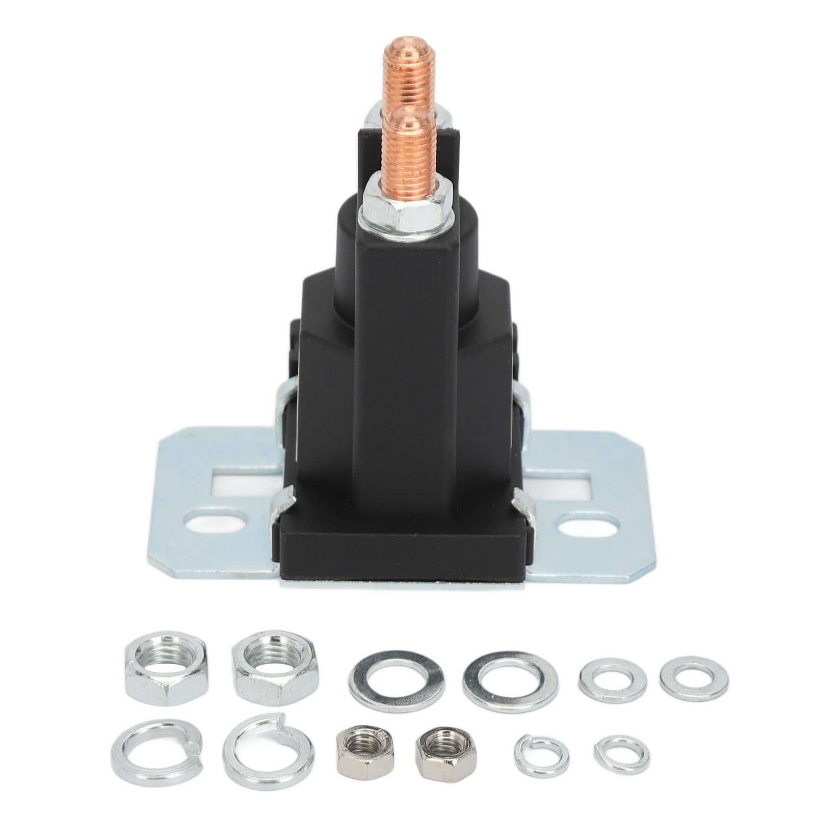 Стартерное реле-соленоид 200А с клеммами из АБС-пластика и латуни для газонокосилок и вилочных погрузчиков, 24 В.