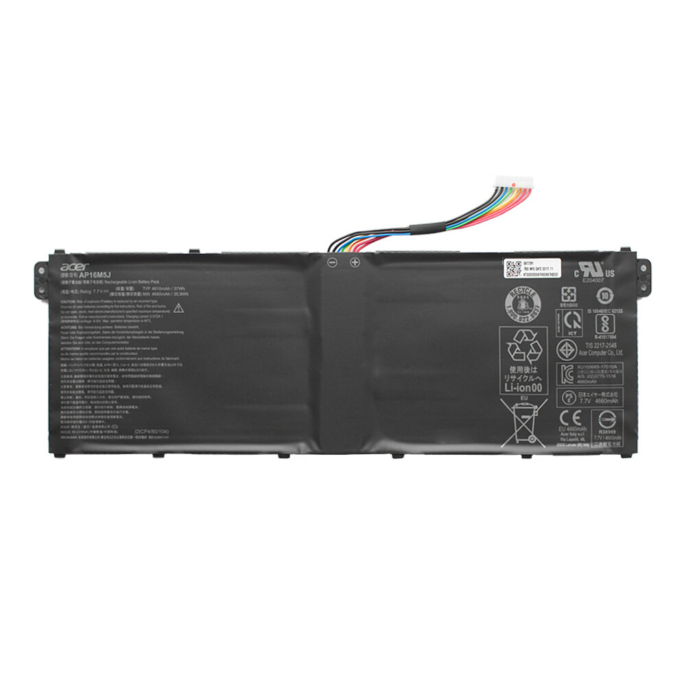 Аккумулятор для ноутбука Acer Aspire A315-21 / Aspire A315-42G / Aspire A315-34 / Aspire A315-41G / Aspire A315-51 / Aspire A315-41 / Aspire A315-22 / Aspire A317-32 / AP16M5J - батарея ORG 4810mAh