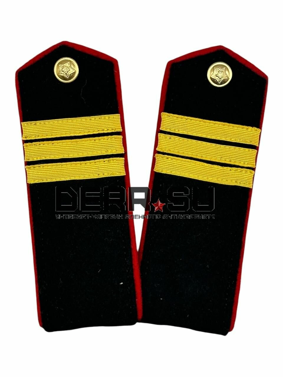 Погоны повседневные, сержант, Артиллерия, абтв РККА, СССР, обр. 1943