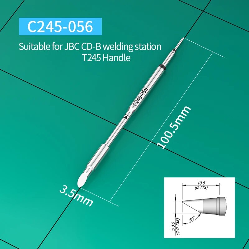 Наконечник сварочный C245-056 для JBC CD-B, T245