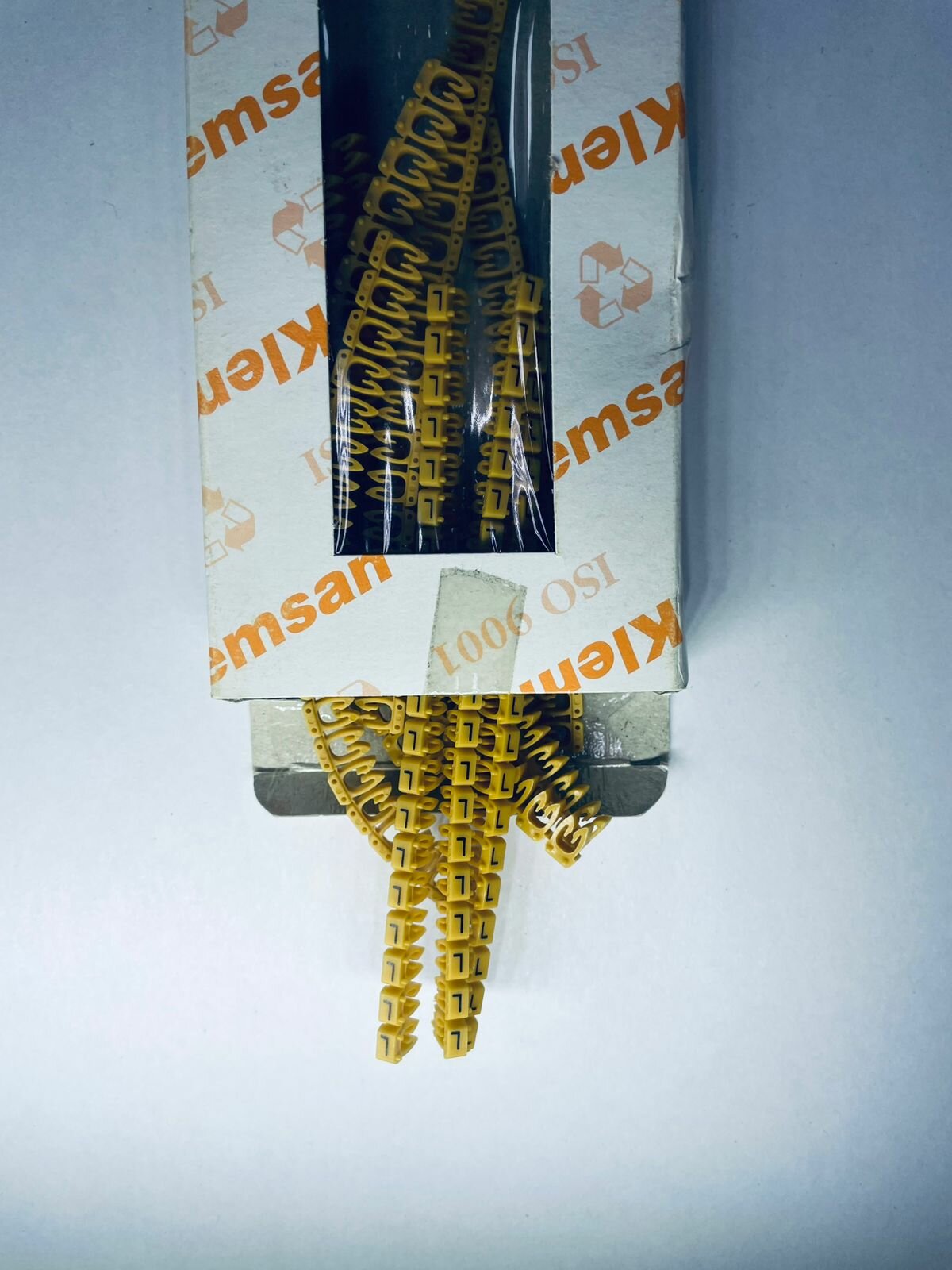 Маркировка кабельная Klemsan 518021, для кабелей 1,5-2,5 мм², 200 шт