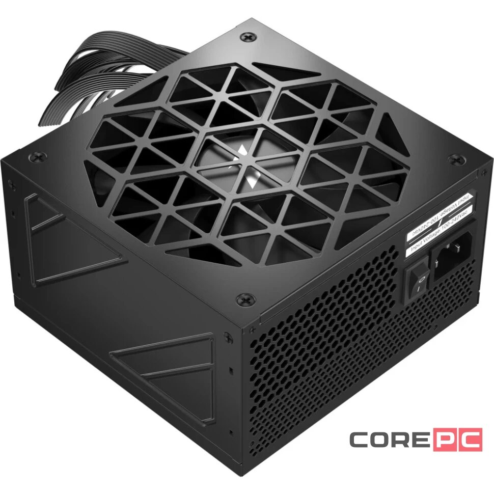 Блок питания для персонального компьютера 1STPLAYER 650W ACK Black (HA-650AC1)