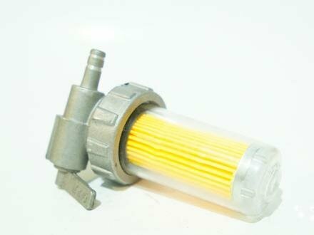 R180-R190-R195 Кран топливный в сборе с фильтром Скаут, gs-955 №1343