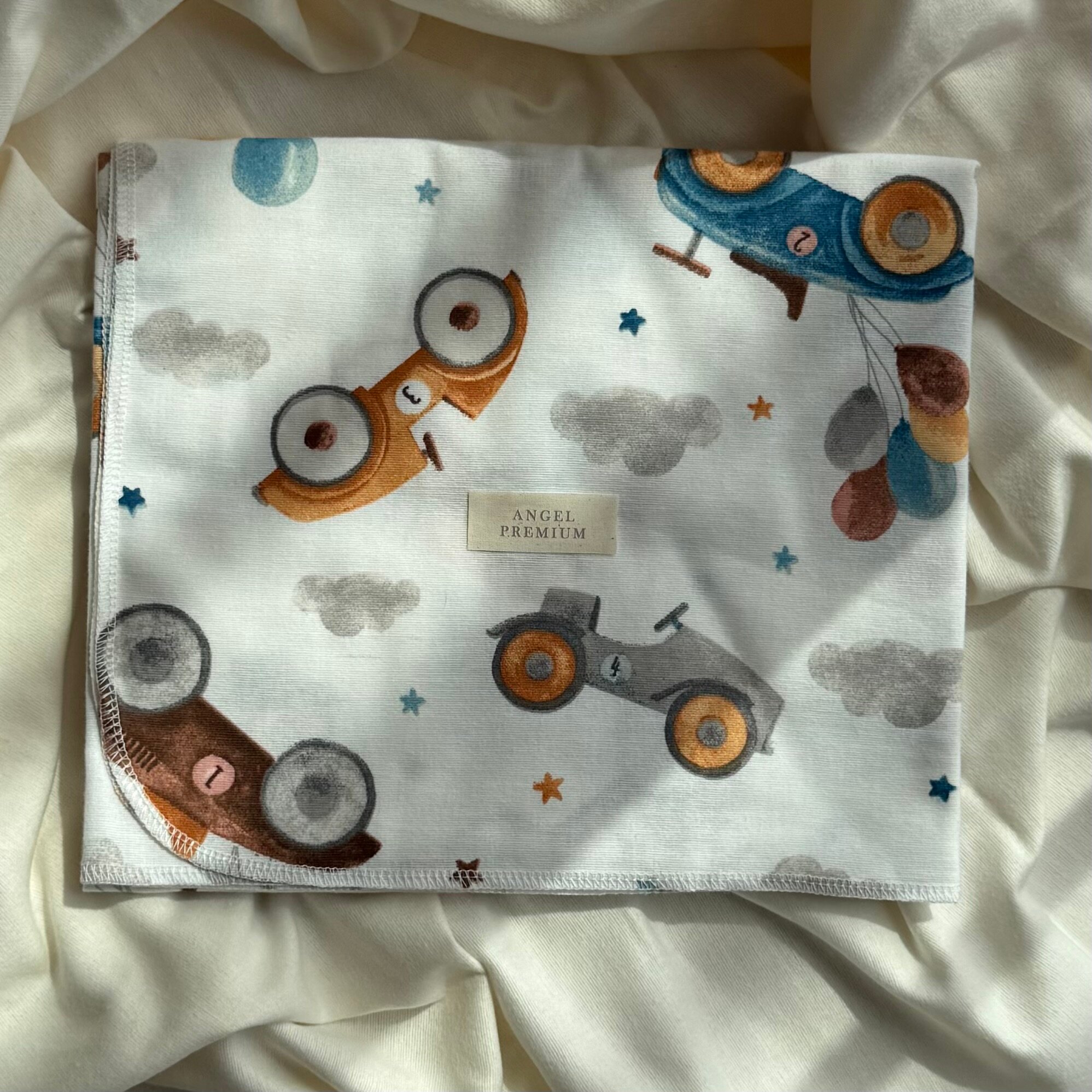 Большая пеленка из премиальной фланели ANGEL PREMIUM