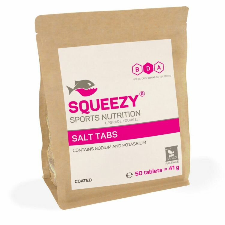 Солевые таблетки SALT TABS, 50шт Squeezy