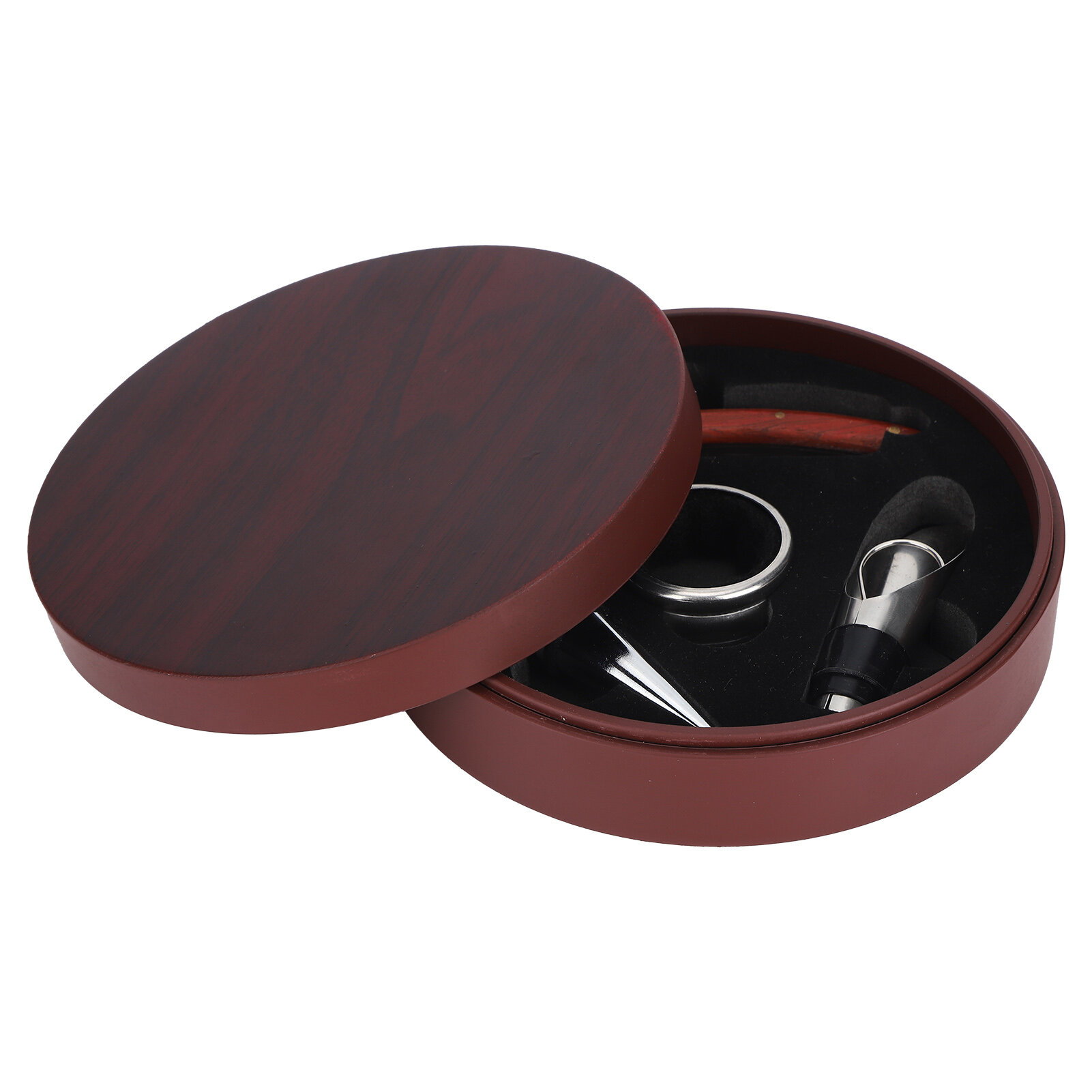 Набор из 4 многофункциональных штопоров для винных бутылок, набор для домашнего бара, подарочная коробка для любителей вина