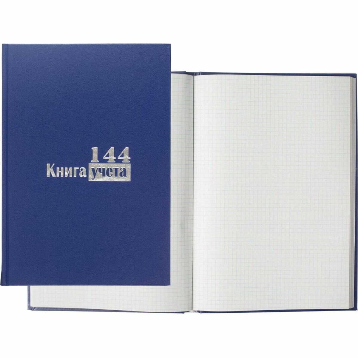 Бухгалтерская книга учета Выбор есть (А4, 144л, клетка, блок типографский, бумвинил) (1941794)