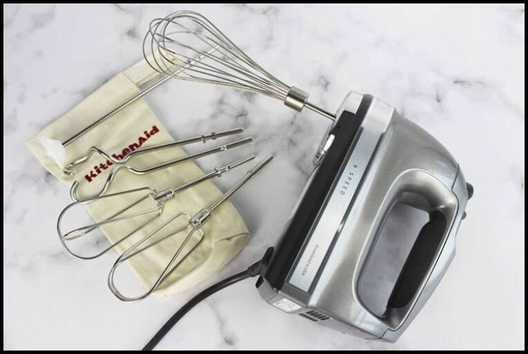 Ручной миксер KitchenAid, 5KHM9212GRY серый