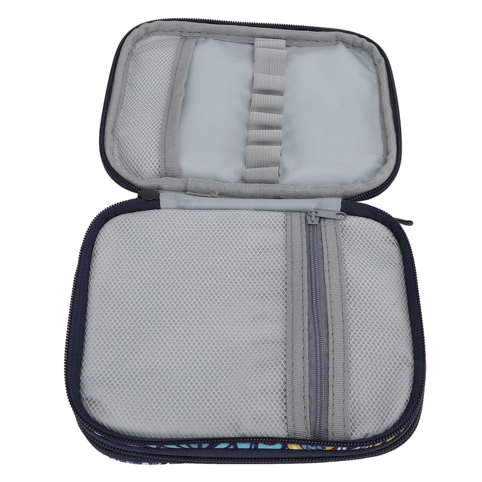 Сумка для вязания крючком, большая вместительная сумка в этническом стиле, яркий цвет, изысканный футляр для игл для домашнего шитья, вязания