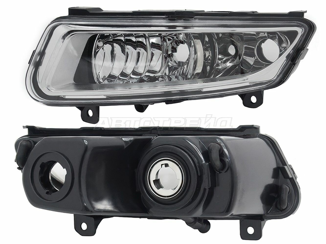 Фара противотуманная левая, под 2 лампы для Фольксваген Поло Дерби Венто арт ST4412040L SAT