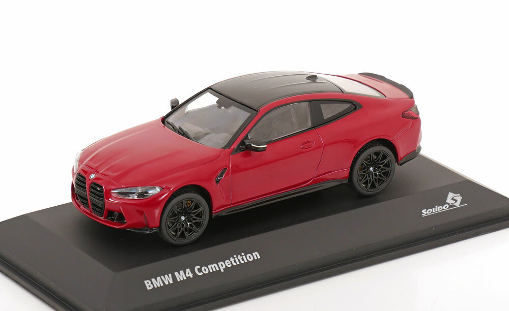 Модель коллекционная SOLIDO Bmw M4 G82 competition 2023 red / бмв М4 красный